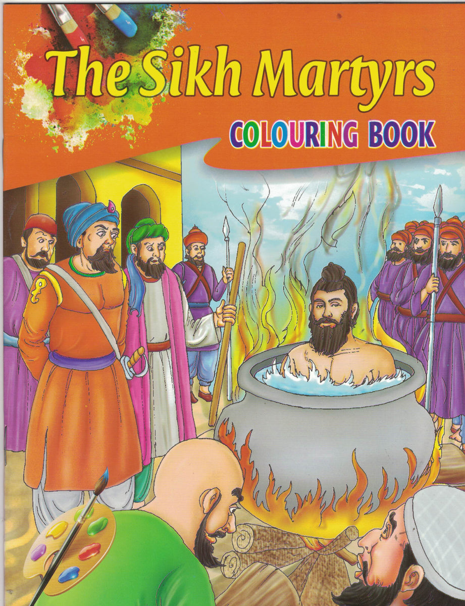 The Sikh Martyrs Colouring Book – KhalsaShop.ca